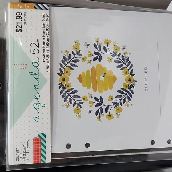agenda52 | Office | Planner Inserts For 6 Ring Binders | Poshmark